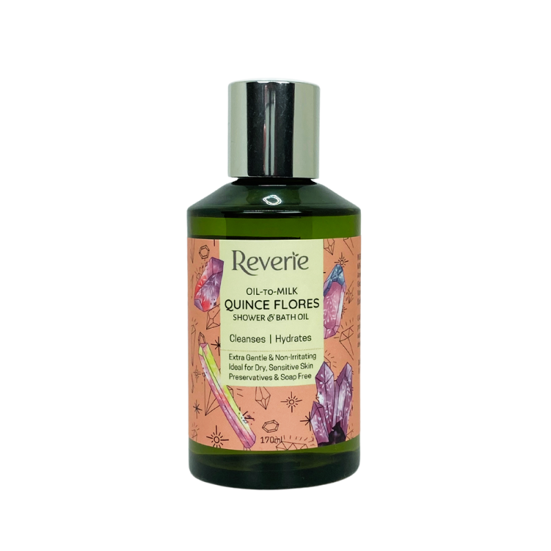 Quince Flores Shower & Bath Oil 170ml - Bellary Nature
