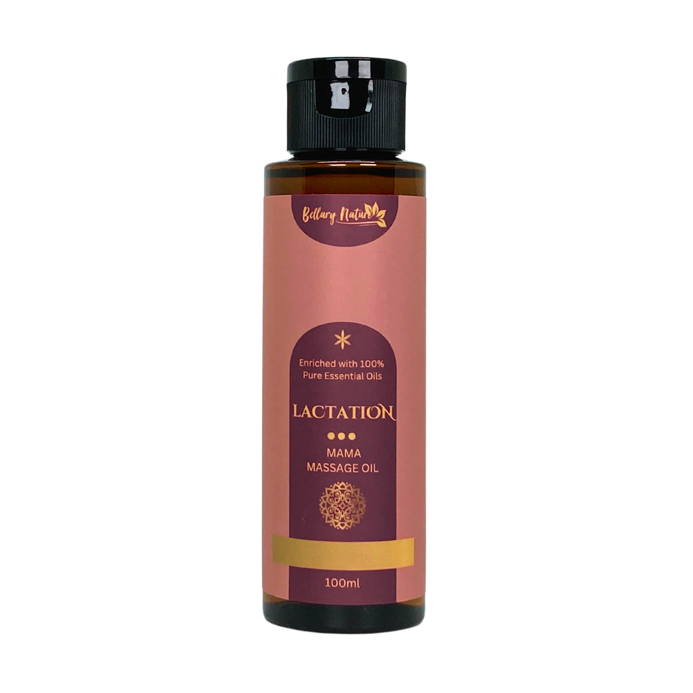 Lactation MAMA Massage Oil 100ml - Bellary Nature